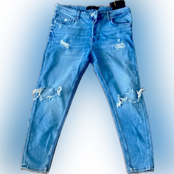 Zara | Jeans | Ripped Denim | Poshmark